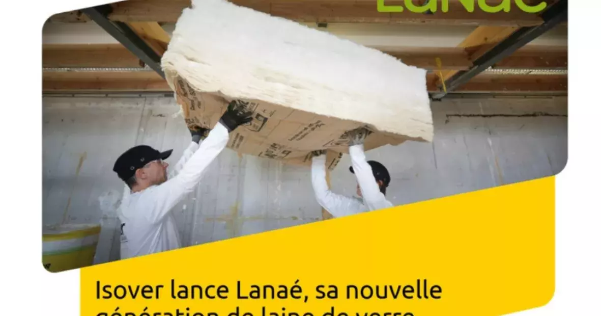 Lanaé, la nouvelle génération de laine de verre signée Isover | Saint ...