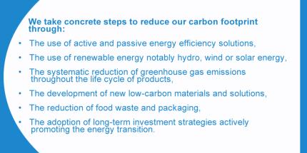 French companies act on climate | Saint-Gobain