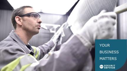Sekurit Service imprime sa marque | Saint-Gobain