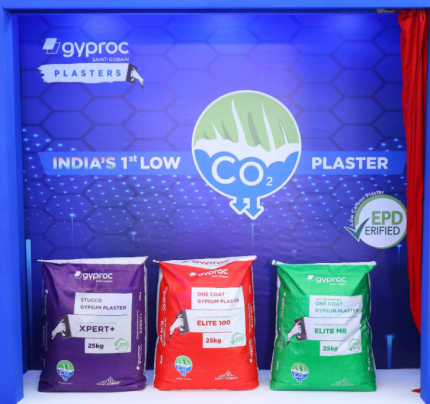 Gyproc India, pioneer in certified low-carbon plaster | Saint-Gobain